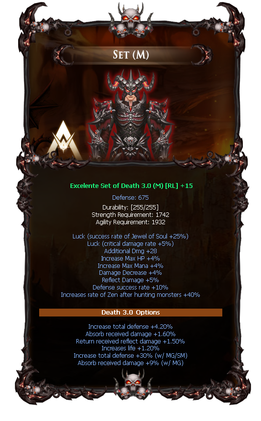 [Update] Death 3.0 KIT - It returns with a new horse, earrings and ...